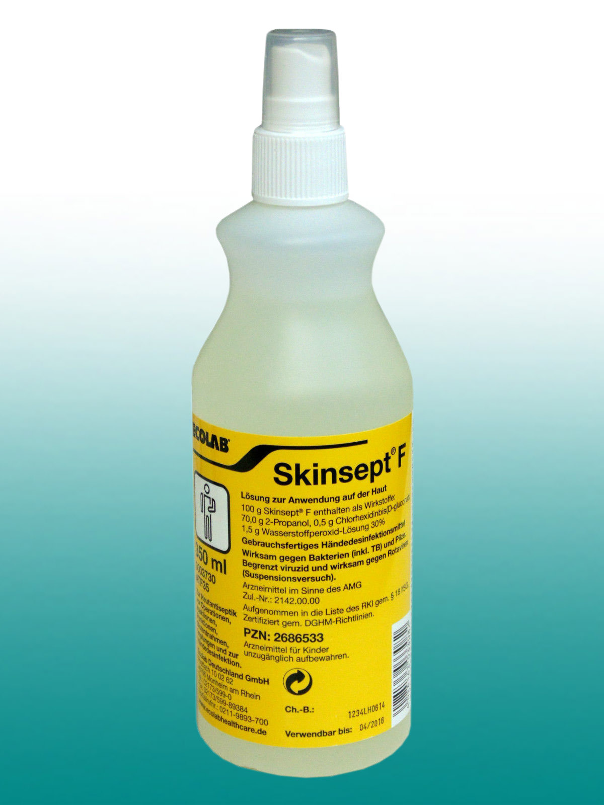 ECOLAB SKINSEPT F Sprühflasche 350 ml Hand Desinfektion | eBay